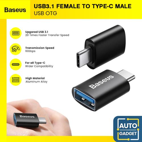 Jual OTG USB 3.1 Female To Type C Male Adapter Converter 10 Gbps ...