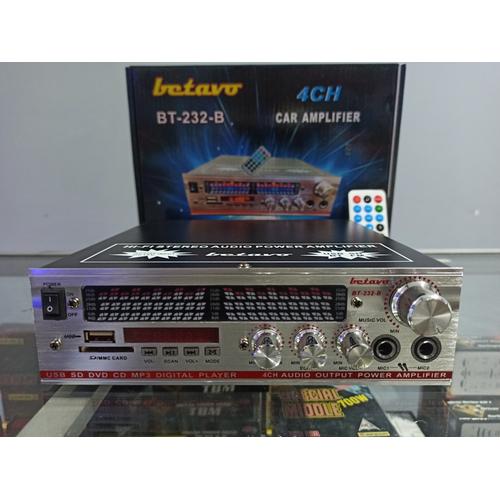 Jual POWER AMPLIFIER BETAVO 232 B (BT,mp3,radio,usb) ARUS AC/DC ...