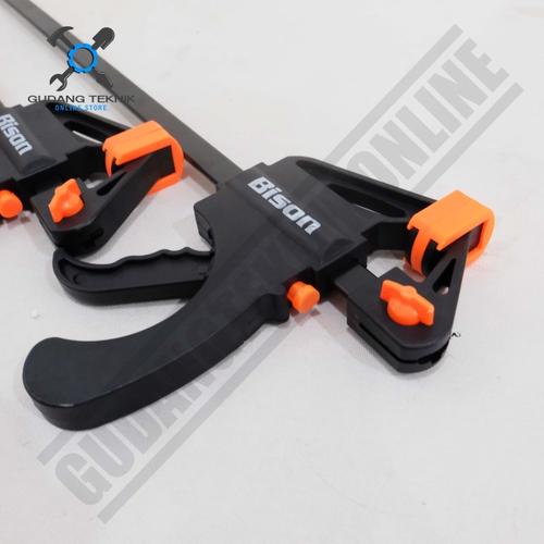 Jual Clamp F Klem Kayu F / Alat Jepit Penjepit Kayu Besi 18" 24" 36 ...