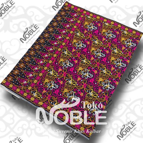 Jual Sarung Batik Motif Dayak Kalbar 2 - Ungu - Kota Pontianak - Noble ...