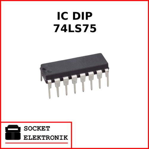 Jual IC DIP 74LS75 4-BIT D LATCH - Kota Bandung - socket elektronik ...