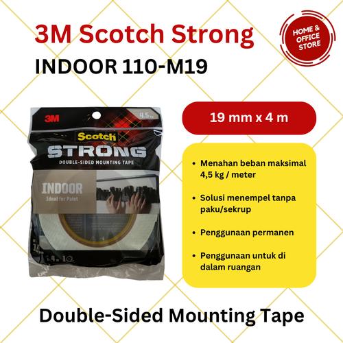 Jual 3M Scotch Strong Indoor Double Tape / Mounting Tape 19 mm x 4 m - Jakarta Utara - Home ...