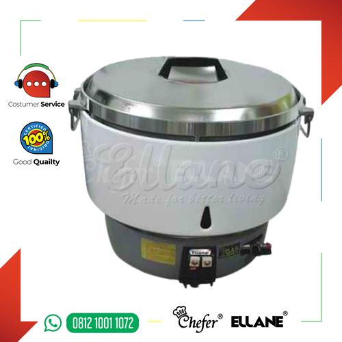 Jual ELLANE Commercial Rice Cooker (LPG) 10 Liter ER-500MF MADE IN ...