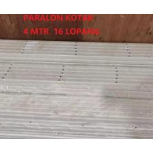 Jual PARALON PIPA KOTAK 4 meter 16 lopang - Alat Ternak Kandang Ayam ...