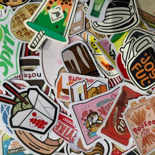 Jual Sticker Pack Tumblr Snack Stiker Lucu Murah Laptop Botol Tumblr Hp ...