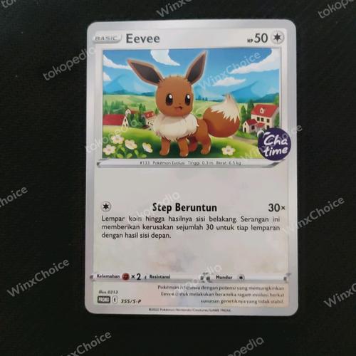 Jual Pokemon ID - Eevee - Chatime - Promo - Kota Surabaya - WinxChoice | Tokopedia