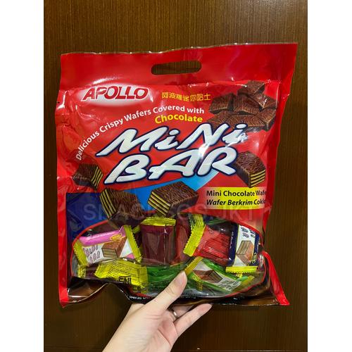 Jual APOLLO MINI BAR CHOCOLATE WAFER 300g - Jakarta Utara - snacksos ...