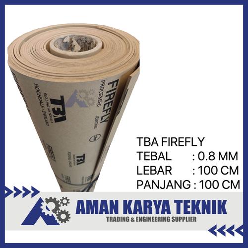 Jual TBA Firefly Sheet Packing Gasket Kertas 0.8 mm x 100 cm x 100 cm ...