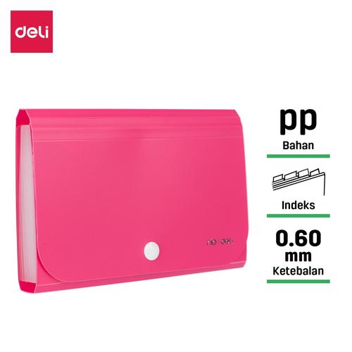 Promo Dompet plastik A6 map uang map nota map giro expanding file map ...