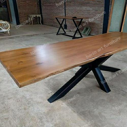 Jual premium meeting table kayu jati perhutani - Kab. Jepara - harso ...