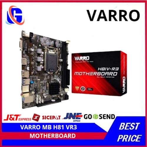 Jual Mainboard / Motherboard VARRO MB H81 VR3 DDR3 Intel Socket 775 ...