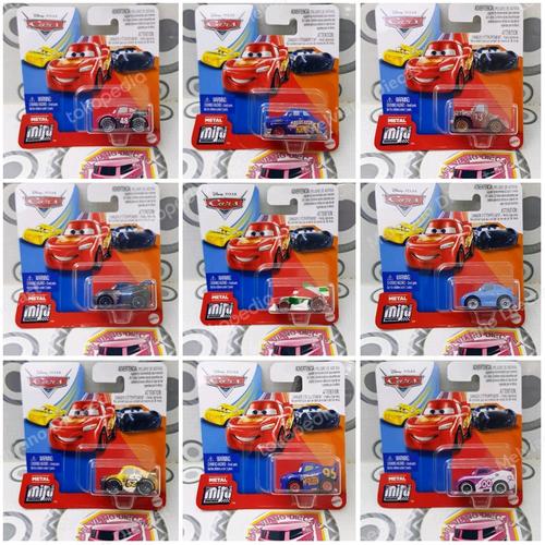 Jual Cars Mini Racers Disney Pixar Mattel McQueen Francesco Hudson ...