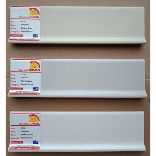 Jual Skirting Plint Hospital Plint Keramik Roman 8x30 cm Kw 1 - SK83602 ...