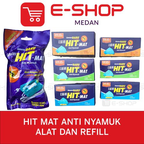 Jual Hit Mat Alat & Refill Anti Nyamuk Kabel Listrik +Lampu / Obat ...