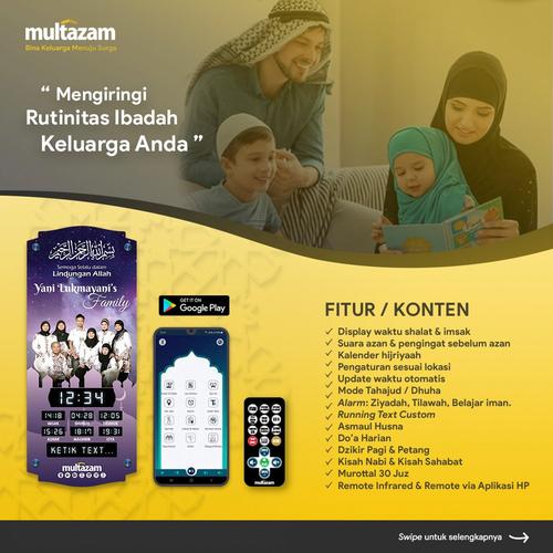 Jual JAM MULTAZAM JAM ADZAN DAN MUROTTAL JAM DIGITAL - Kab. Bandung ...