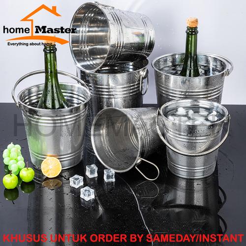 Jual [GO] Ember/Bucket Es/Ice Champagne/Bir/Beer/Wine Stainless ES162 ...