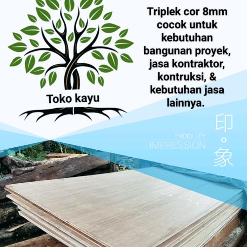 Jual triplek cor 8mm - Kab. Bogor - RAM JAYA KAYU | Tokopedia