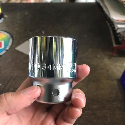 Jual TEKIRO mata kunci sock 3/4" Dr ukuran 34mm 6 pt / 12 pt - Jakarta ...