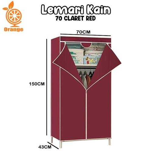 Jual Mudah Anak Portabel Kain Di Lemari Rak Kos Lemari 105Nt Gantung ...