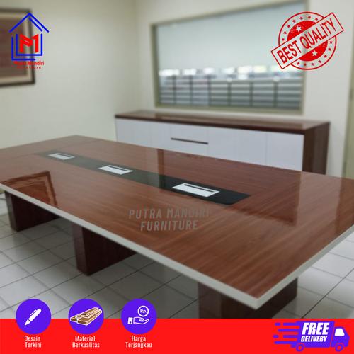 Jual meja meeting meja rapat modern quality meja kantor - bebas requst ...