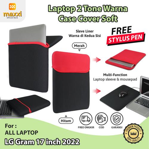 Jual LG Gram 17 inch 2022 Laptop Sleeve 2 Warna Soft Casing Case ...