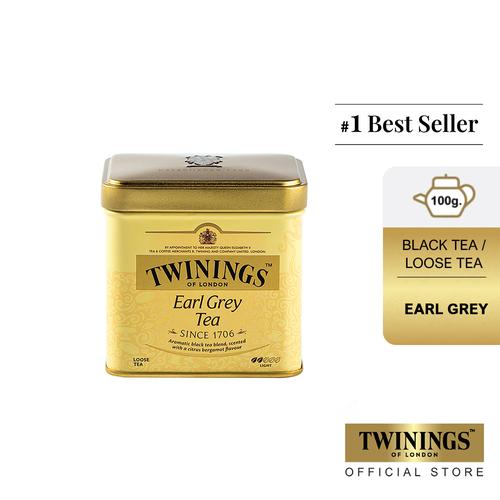 Promo Twinings Classic Loose Leaf Earl Grey Black Tea 100gr - Kota ...