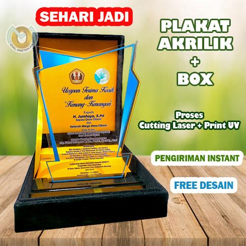 Jual PLAKAT AKRILIK+BOX/VANDEL ACRYLIC CUSTOM CEPAT SEHARI JADI - TANPA ...