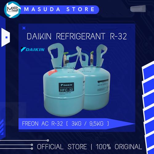 Jual REFRIGRAN/FREON DAIKIN R32 ISI 3KG & 9,5KG - 3KG - Kab. Bekasi ...