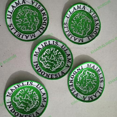 Jual logo bordir MUI majelis ulama Indonesia bordir komputer - Kab ...