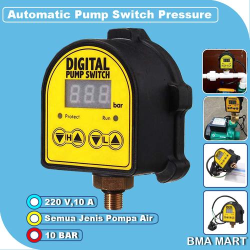 Jual Otomatis Pompa Air Automatic Pressure Control Digital Pump Switch ...