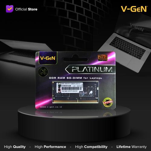 Promo V-GeN SODIMM DDR4 8GB 3200Mhz VGEN RAM Laptop 8 GB 3200 Mhz PC ...