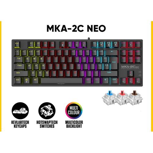 Jual Keyboard Gaming Mechanical ARMAGGEDDON MKA-2C NEO Psychraven TKL ...