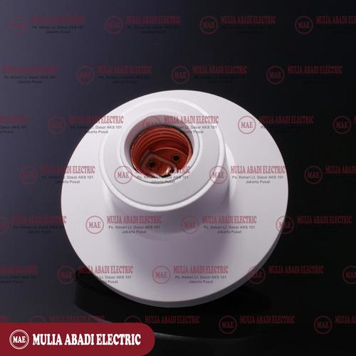 Jual Fitting Lampu Plafon Ceiling Screw Lamp Holder Broco 12101 ...