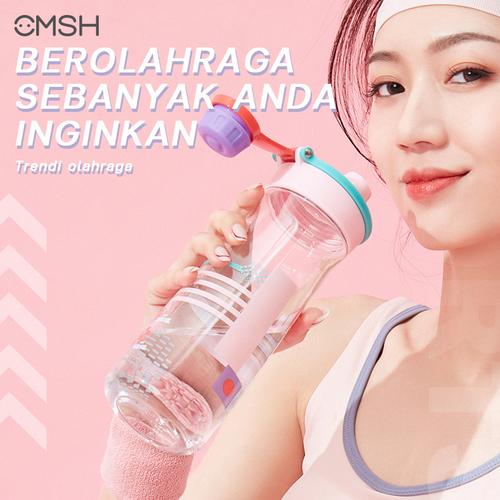 Jual CMSH Botol Air Olahraga Plastik Botol Portabel 650ml Botol Minum ...