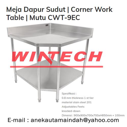 Jual CWT-9EC Meja Dapur Sudut - Corner Work Table Stainless - Meja ...