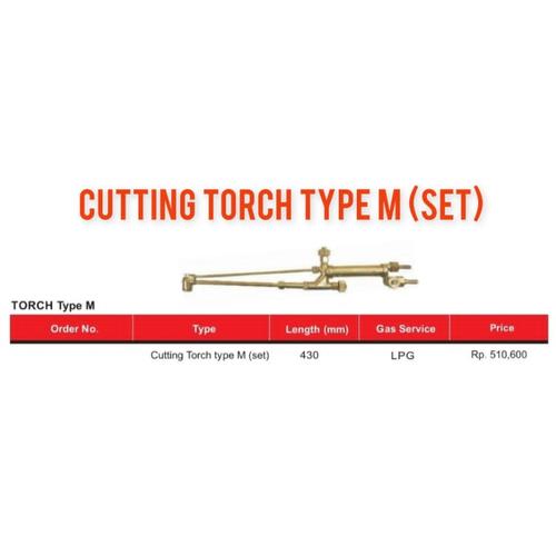 Jual Cutting Torch Tipe M Set Stang Blender Las Potong Blander Las ...