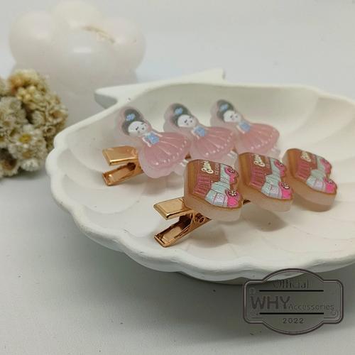 Jual Jepit Rambut Gold Anak / Dewasa Motif Princess Mobil Lucu Imut ...