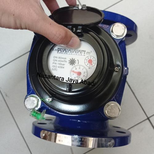 Jual Meteran Air Flowmeter Air Bersih Flange 3 " inchi DN 80 mm ...