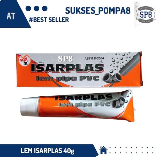 Jual Lem ISARPLAS Tube / Lem Pipa ISARPLAS Original / Lem PVC - Kota ...