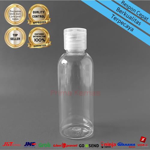 Jual Botol Fliptop 60 ml - prima kemas - botol PET 60 ml Fliptop Natural - Kota Depok - Prima ...