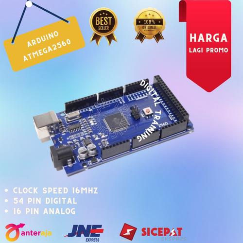 Jual Arduino Mega 2560 ATmega2560 With CH340 Microcontroller - Kota ...