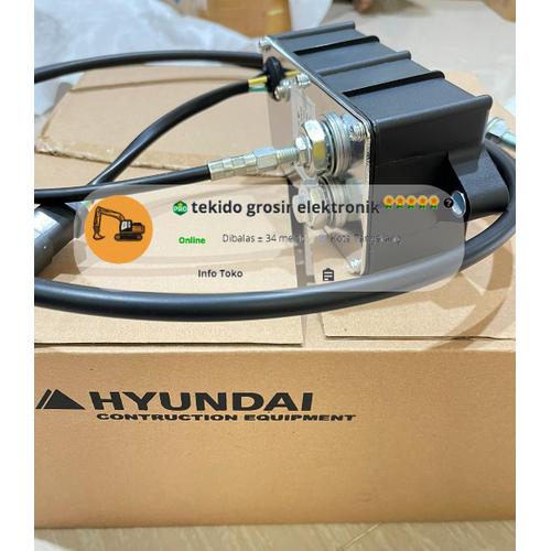 Jual Motor Gas Assy Hyundai R220-9 R220 Accel Actuator R110-7 R150LC-7 ...