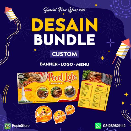Jual DESAIN BUNDLE (Banner + Logo + Menu) - Kota Bogor - PopinStore ...