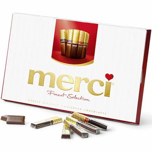 Jual Storck Merci Finest Selection Chocolate Bar 400gr - Jakarta Barat ...