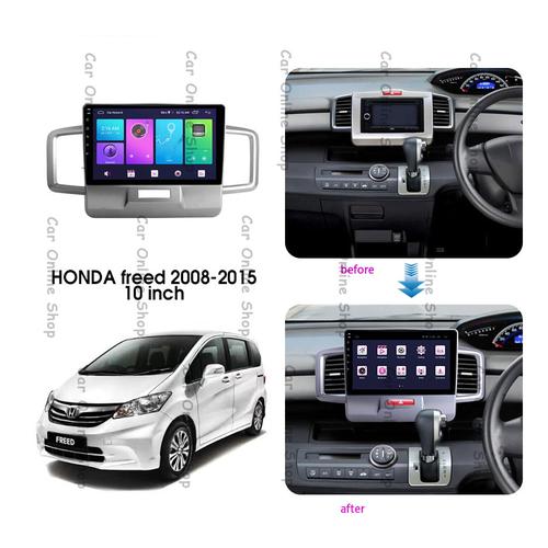 Jual FRAME HEAD UNIT DOUBLE DIN ANDROID HONDA FREED 10" INCH - Soket ...