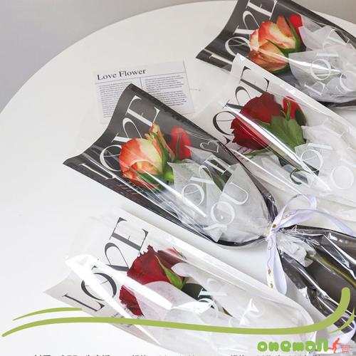 Jual Plastik Bunga Wrapping Buket Plastik Bungkus Mawar Setangkai ...