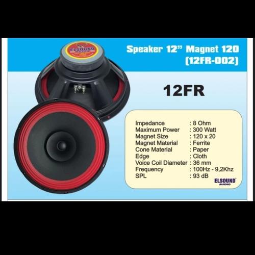 Jual speaker 12 inch full range - Kab. Malang - toko hendro listrik ...