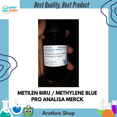Jual METHYLENE BLUE / METILEN BIRU PER 5GRAM PRO ANALISA MERCK BEST ...