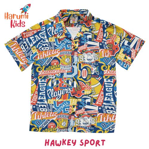 Jual Harumi kids - Kemeja Anak pattern - Hawkey Sport - XS - Kab ...