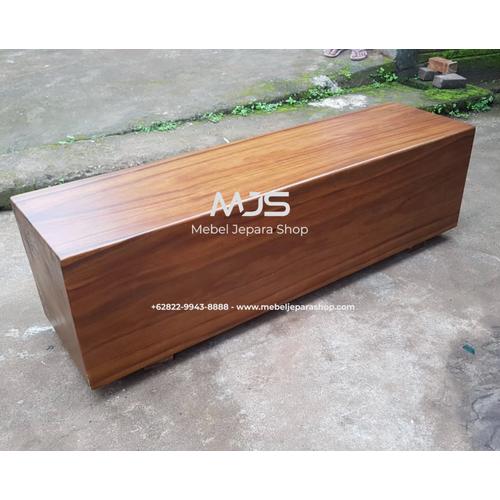 Jual Bangku balok kayu log solid 150cm - Kab. Jepara - MJS Furniture ...